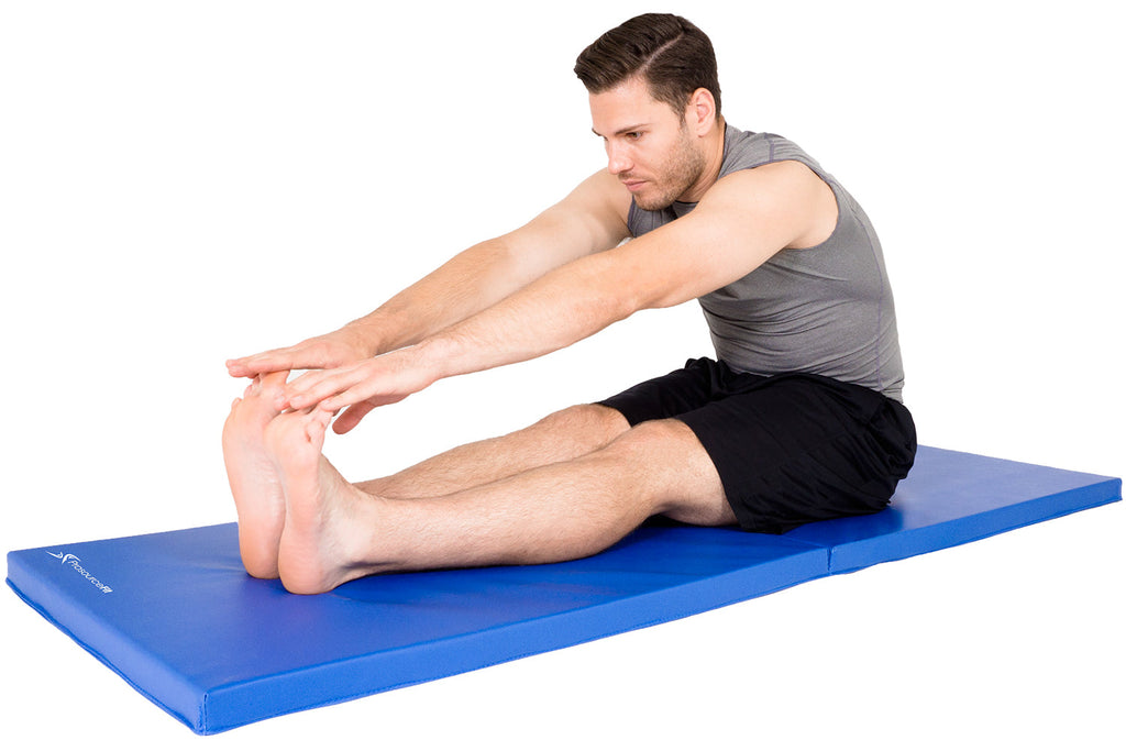 Bi-Fold Folding Exercise Mat Black - ProsourceFit