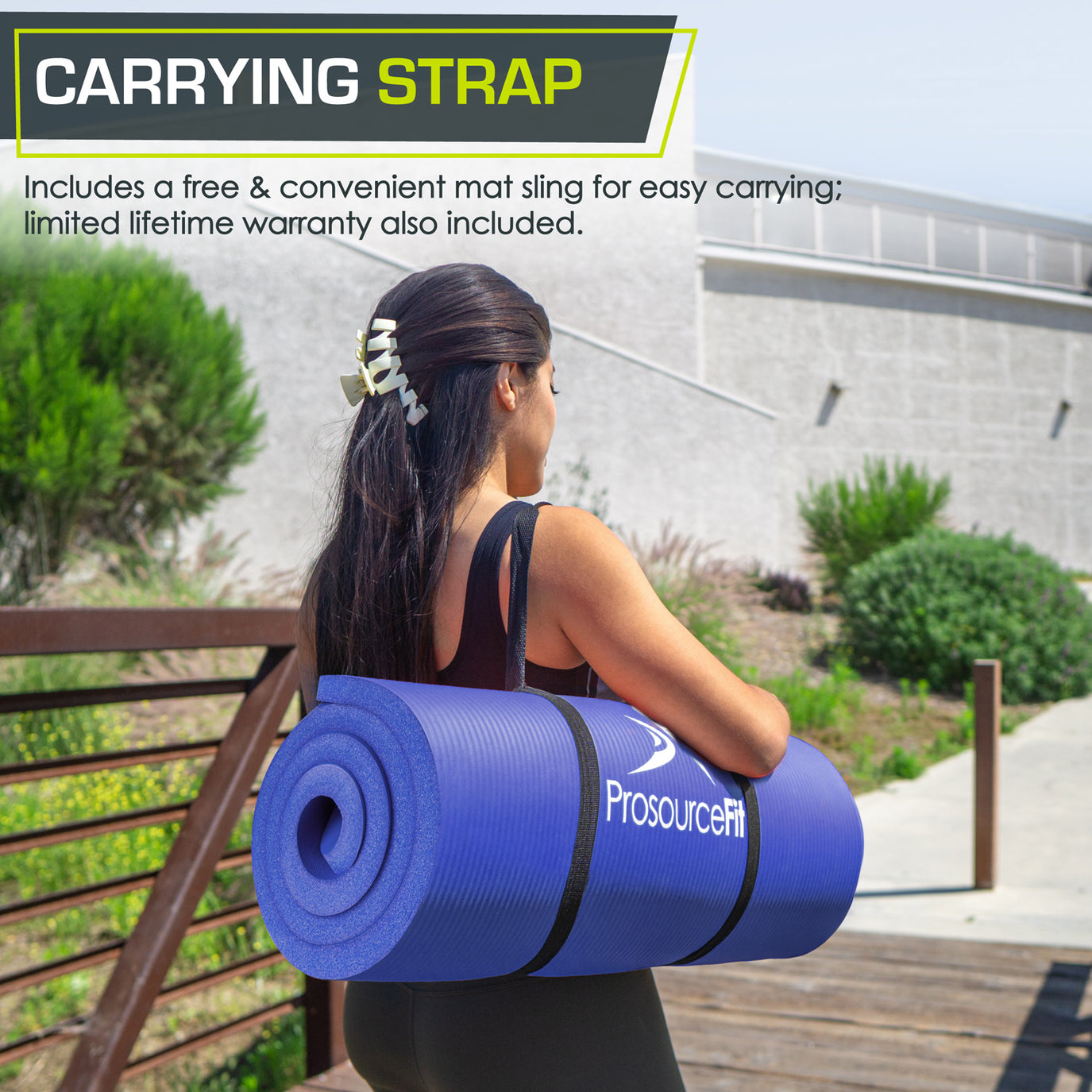 Extra Thick Yoga and Pilates Mat 1 inch – ProsourceFit