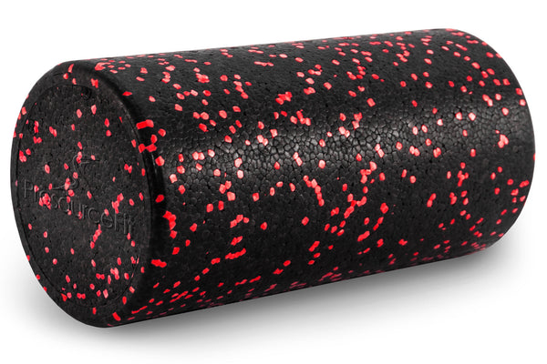 High Density Speckled Foam Roller 12 x 6 Red - ProsourceFit