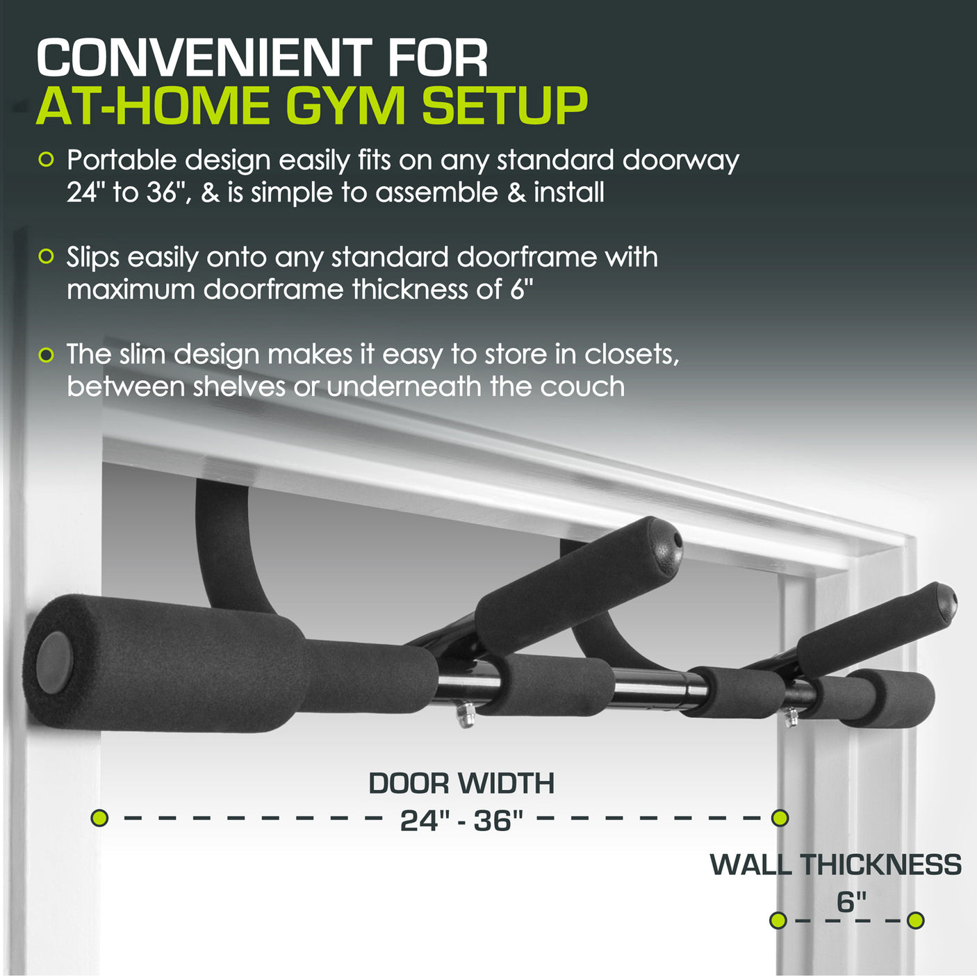 Multi-Grip Lite Pull-Up Bar – ProsourceFit