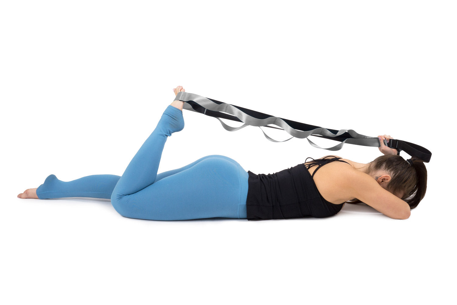 Multi-Loop Stretching Strap Black-Grey - ProsourceFit