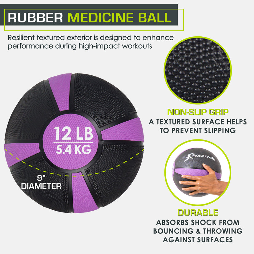 Rubber Medicine Ball – ProsourceFit