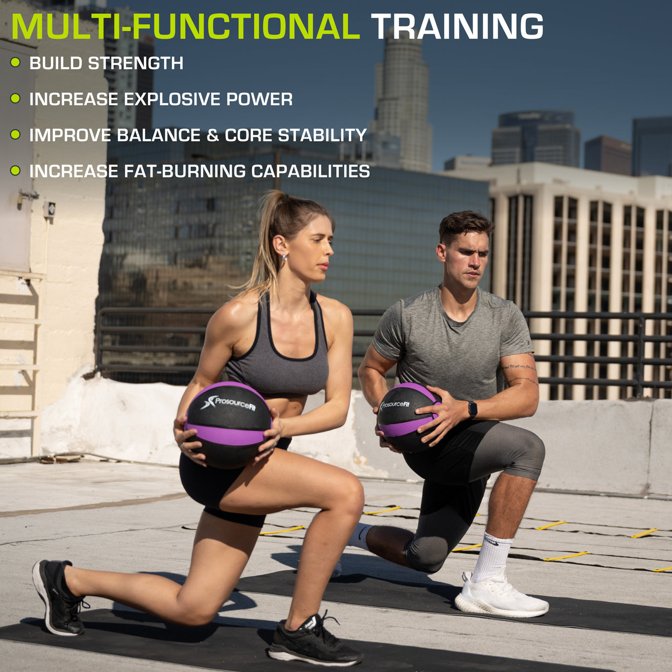 Rubber Medicine Ball – ProsourceFit