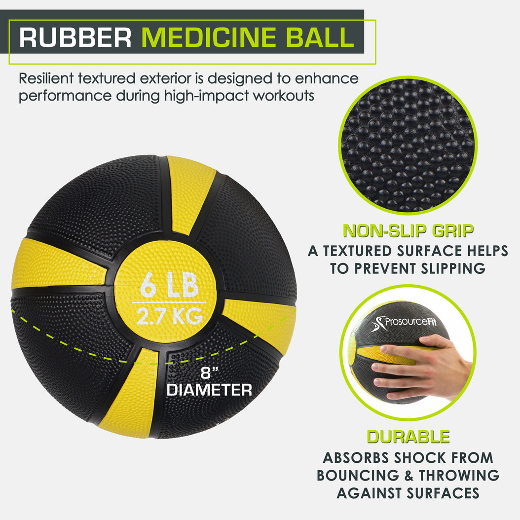 Rubber Medicine Ball – ProsourceFit