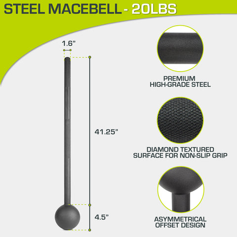 Steel Macebell – ProsourceFit