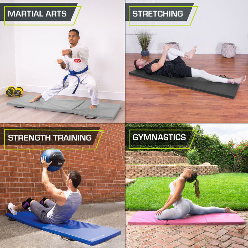 Tri-Fold Folding Exercise Mat – ProsourceFit