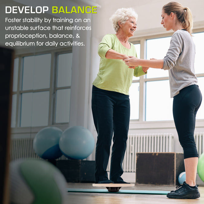 Wooden Balance Board – ProsourceFit