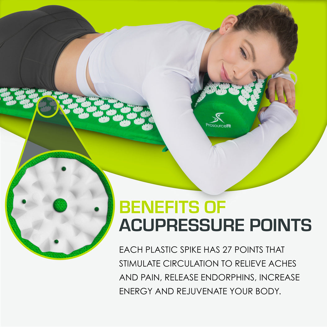 Acupressure Mat and Pillow Set – ProsourceFit