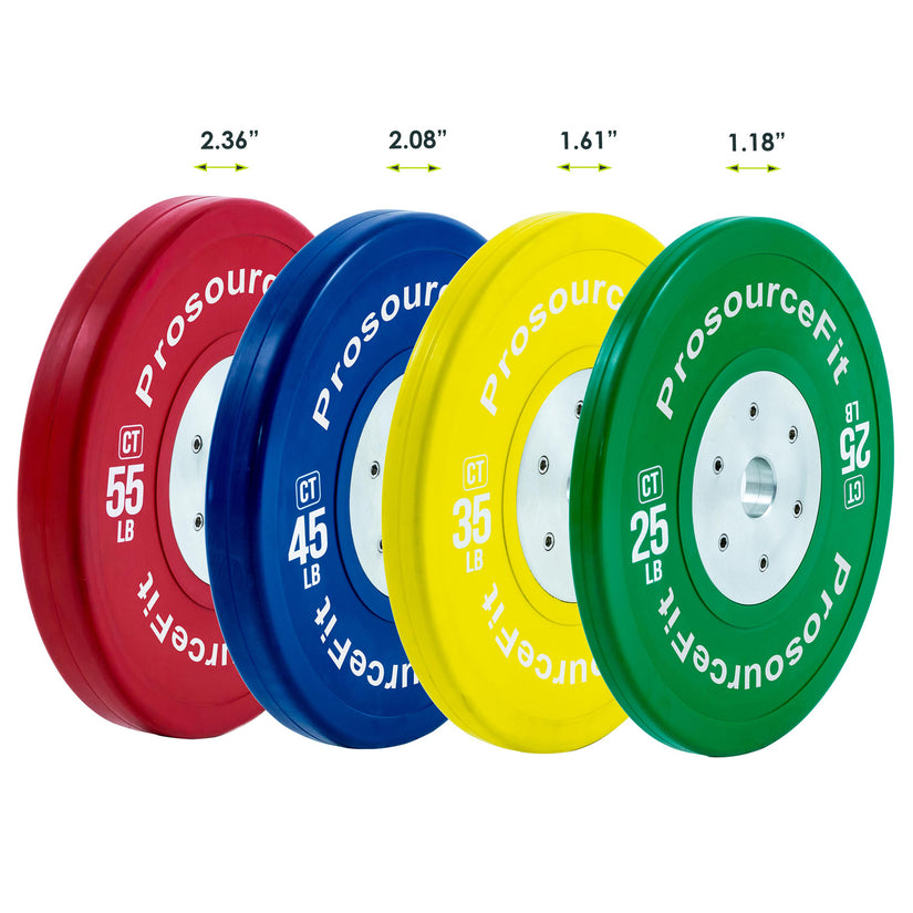 Color Training Bumper Plates (Single) – ProsourceFit