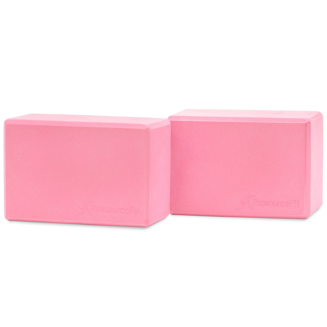 Set of 2 Foam Yoga Blocks – ProsourceFit