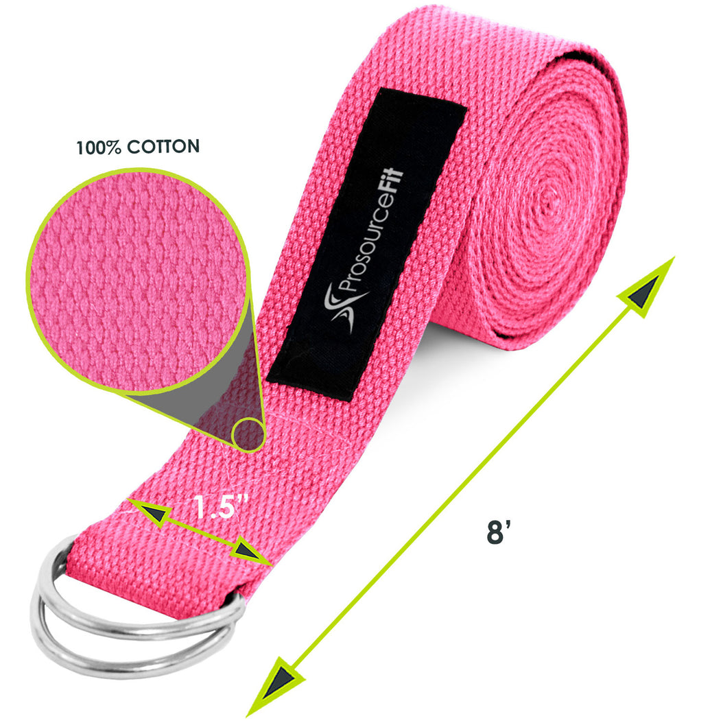 Metal D-Ring Yoga Strap – ProsourceFit