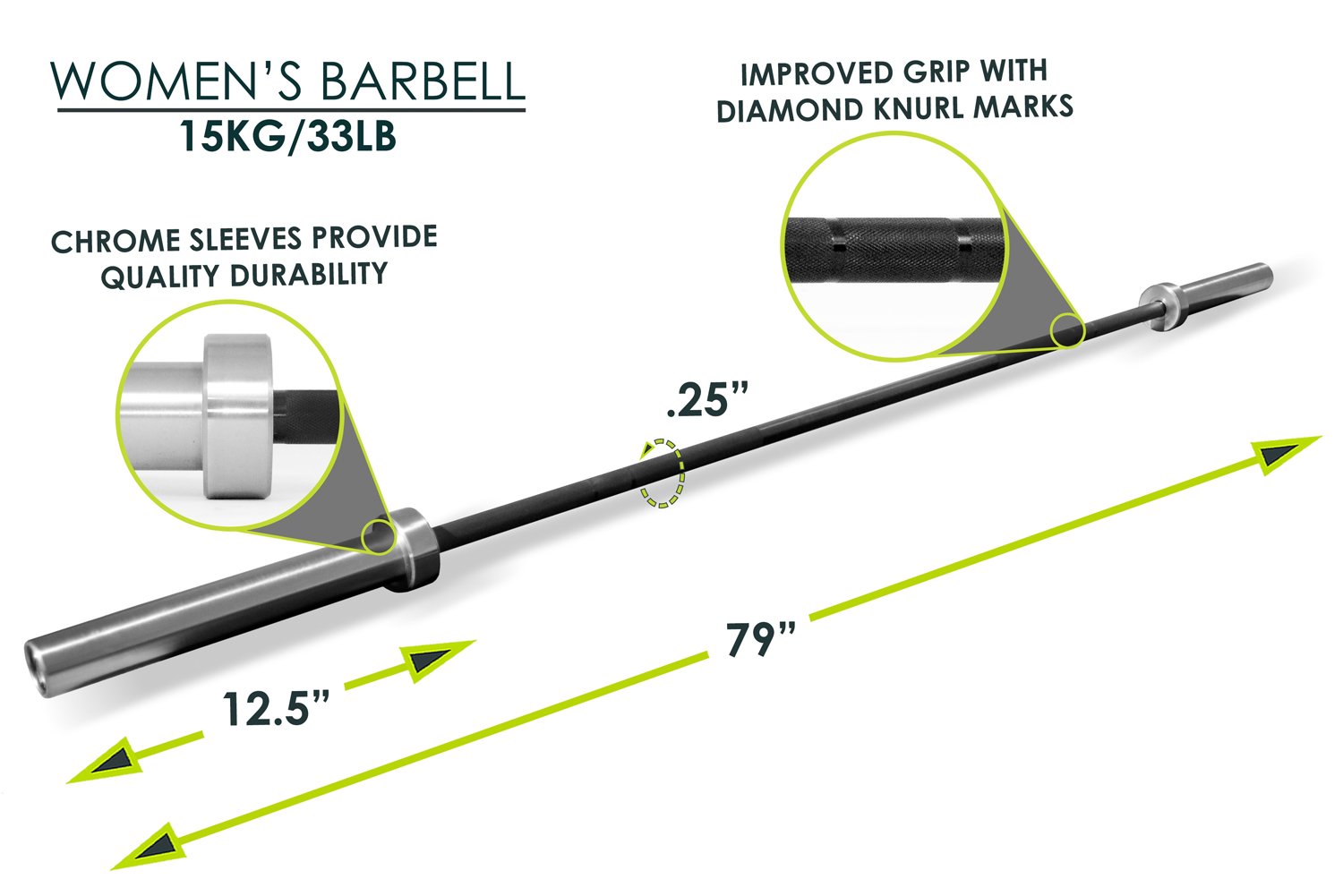Multipurpose Olympic Barbell – ProsourceFit