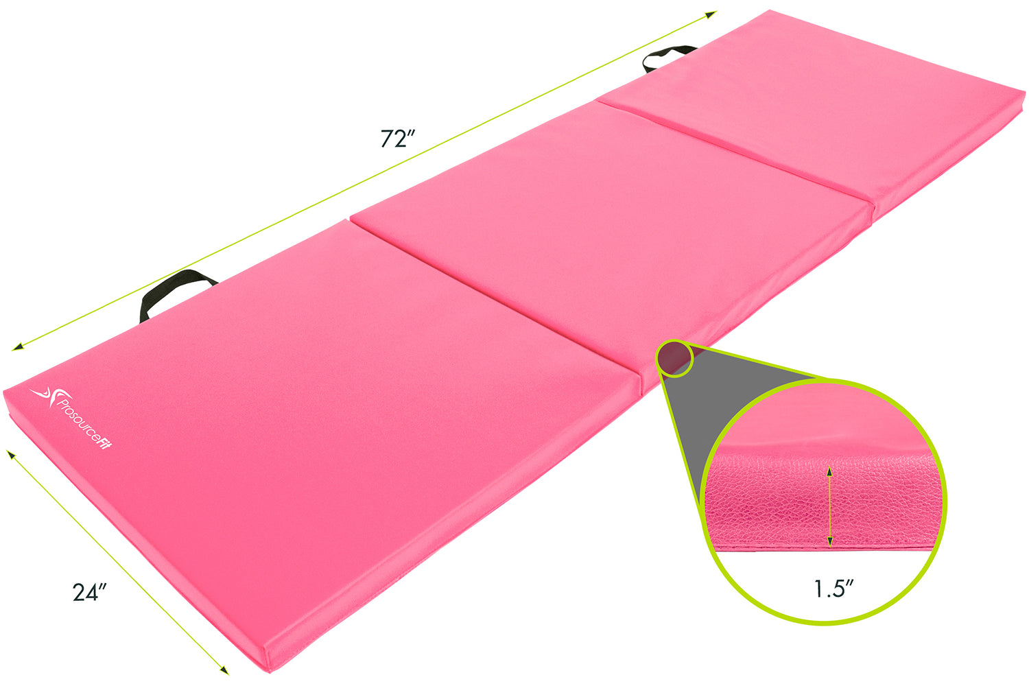 Tri-Fold Folding Exercise Mat – ProsourceFit