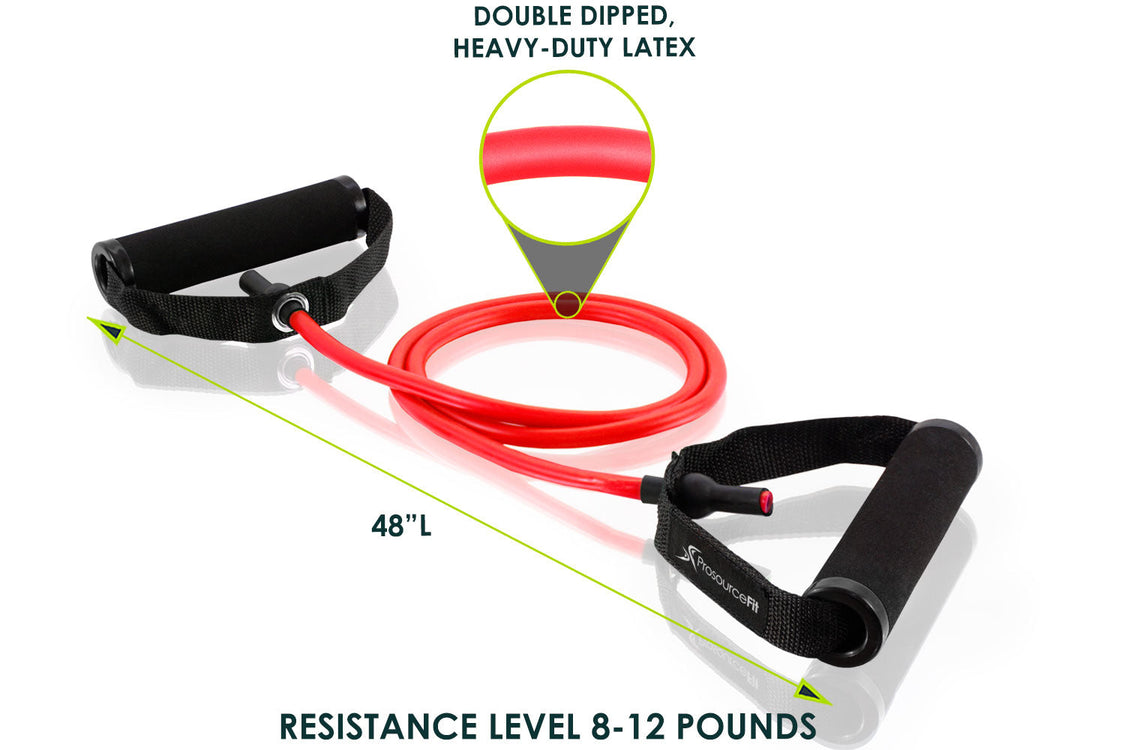 Tube Resistance Bands Set with Attached Handles – ProsourceFit