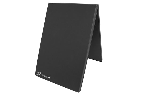 Bi-Fold Folding Exercise Mat Black - ProsourceFit